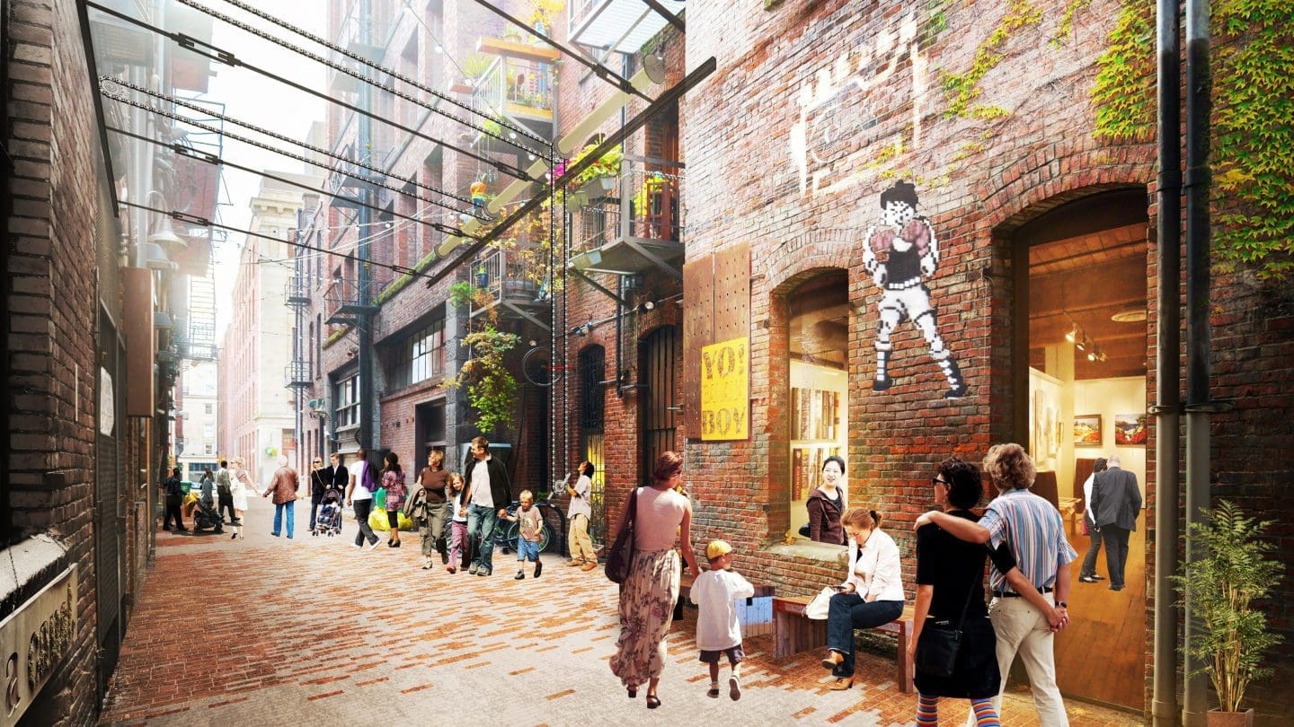 Olson Kundig — Pioneer Square Alley Corridor Project