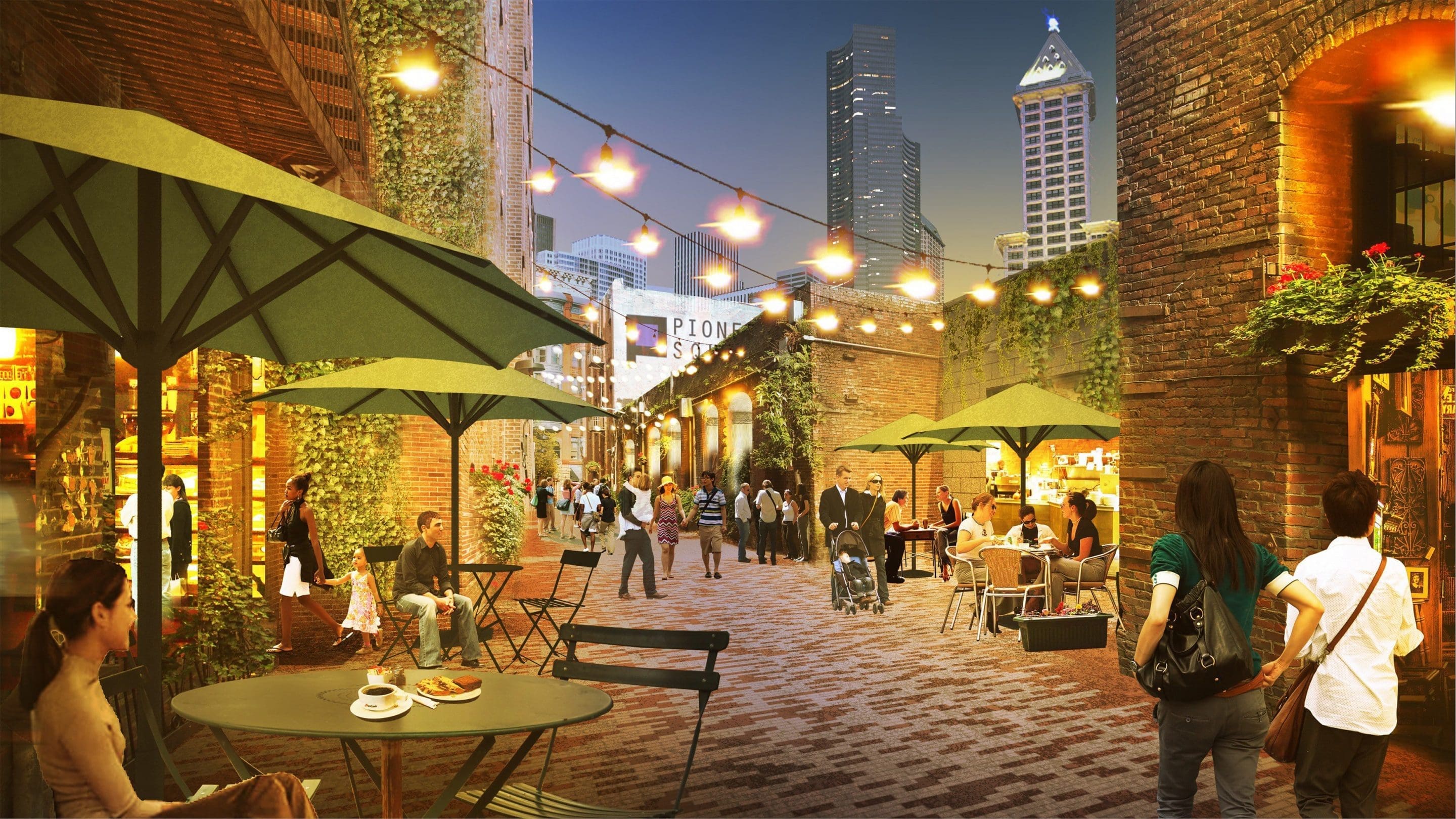 Olson Kundig — Pioneer Square Alley Corridor Project