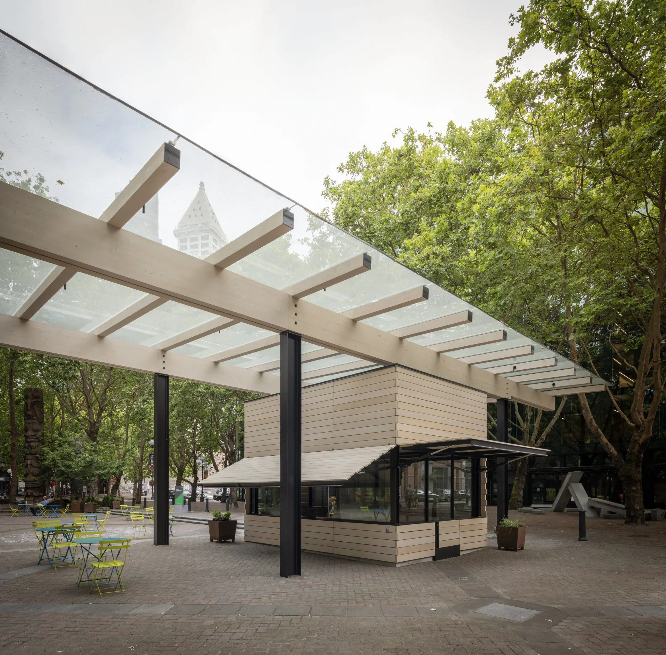 Olson Kundig — Occidental Park Pavilion